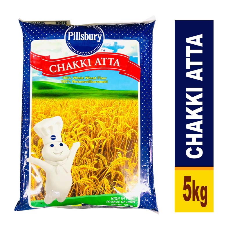 PILLSBURY ATTA 5KG – Namaste India